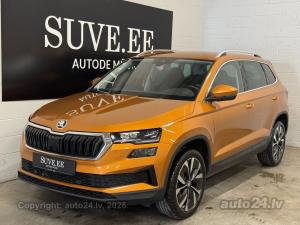 Oranžs Skoda Karoq 2023 Tallina, ar dzinēja tilpumu 1.50 L un nobraukumu 57 tūkst. km par 25995 €, foto  vietnē AUTOMOTO.COM.LV