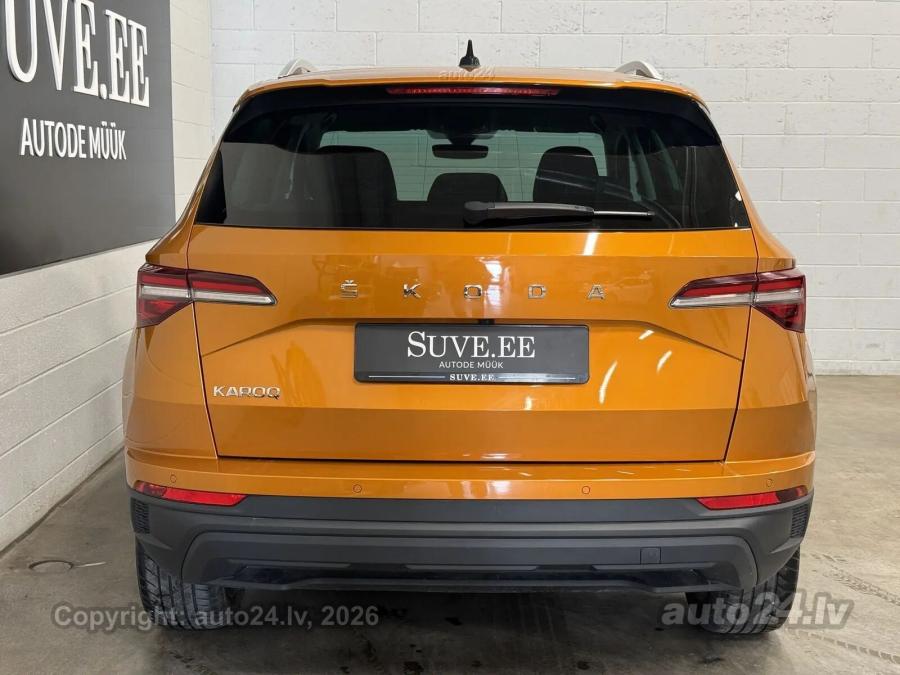 Oranžs Skoda Karoq 2023 Tallina, ar dzinēja tilpumu 1.50 L un nobraukumu 57 tūkst. km par 25995 €, foto 7 vietnē AUTOMOTO.COM.LV