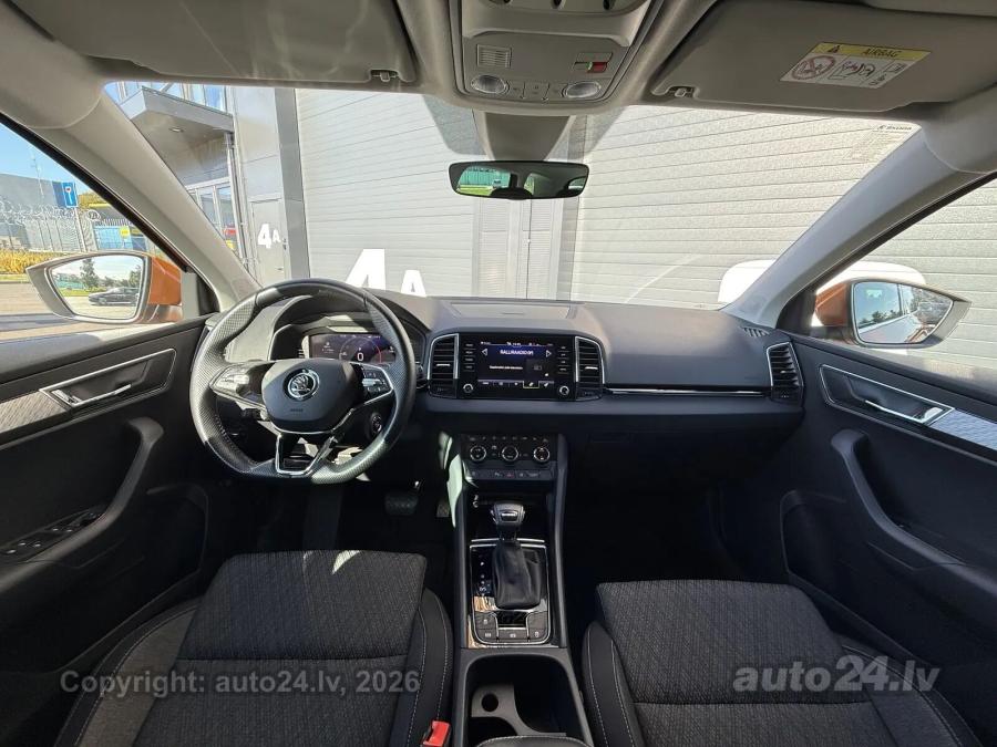 Oranžs Skoda Karoq 2023 Tallina, ar dzinēja tilpumu 1.50 L un nobraukumu 57 tūkst. km par 25995 €, foto 19 vietnē AUTOMOTO.COM.LV