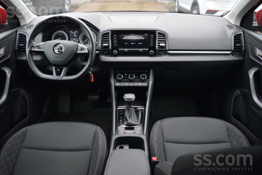 Sarkans Skoda Karoq 2018 Rīga, ar dzinēja tilpumu 1.00 L un nobraukumu 118 tūkst. km par 13500 €, foto 5 vietnē AUTOMOTO.COM.LV