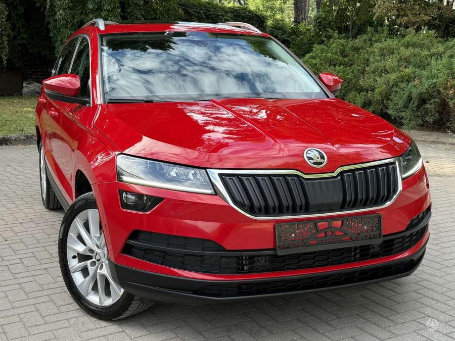 Sarkans Skoda Karoq 2018 Prienai, ar dzinēja tilpumu 1.60 L un nobraukumu 245 tūkst. km par 13950 €, foto 7 vietnē AUTOMOTO.COM.LV