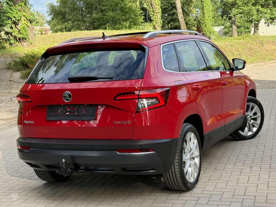 Sarkans Skoda Karoq 2018 Prienai, ar dzinēja tilpumu 1.60 L un nobraukumu 245 tūkst. km par 13950 €, foto 10 vietnē AUTOMOTO.COM.LV