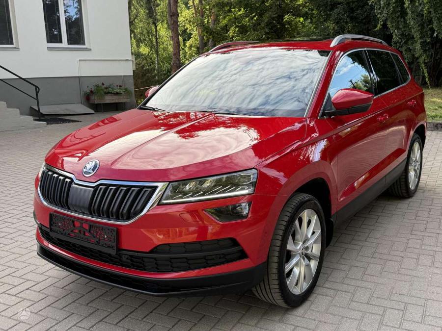 Sarkans Skoda Karoq 2018 Prienai, ar dzinēja tilpumu 1.60 L un nobraukumu 245 tūkst. km par 13950 €, foto 12 vietnē AUTOMOTO.COM.LV