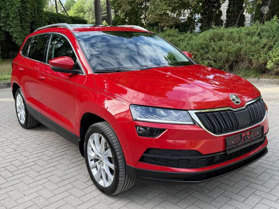 Sarkans Skoda Karoq 2018 Prienai, ar dzinēja tilpumu 1.60 L un nobraukumu 245 tūkst. km par 13950 €, foto 13 vietnē AUTOMOTO.COM.LV