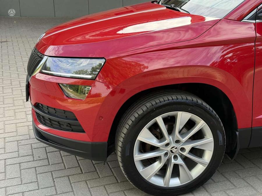 Sarkans Skoda Karoq 2018 Prienai, ar dzinēja tilpumu 1.60 L un nobraukumu 245 tūkst. km par 13950 €, foto 15 vietnē AUTOMOTO.COM.LV