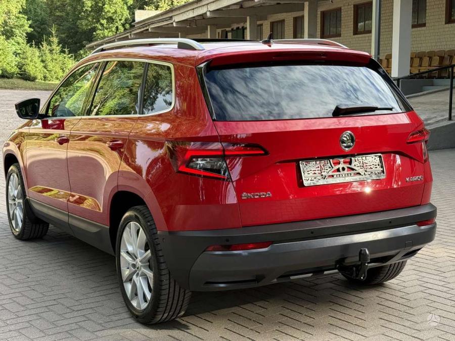 Sarkans Skoda Karoq 2018 Prienai, ar dzinēja tilpumu 1.60 L un nobraukumu 245 tūkst. km par 13950 €, foto 17 vietnē AUTOMOTO.COM.LV