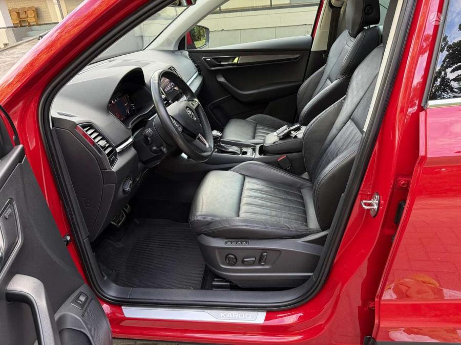 Sarkans Skoda Karoq 2018 Prienai, ar dzinēja tilpumu 1.60 L un nobraukumu 245 tūkst. km par 13950 €, foto 26 vietnē AUTOMOTO.COM.LV