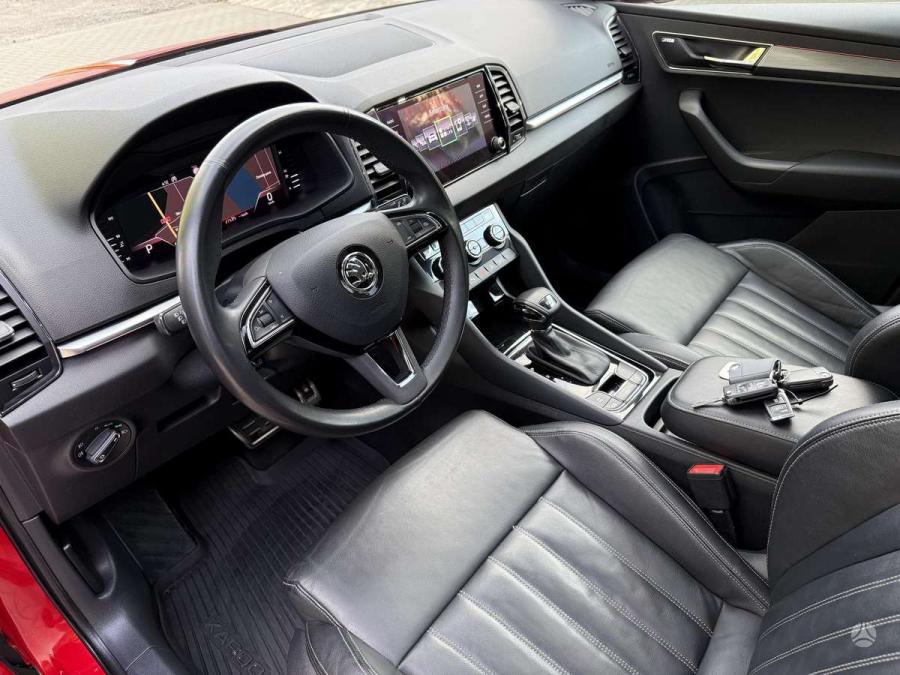 Sarkans Skoda Karoq 2018 Prienai, ar dzinēja tilpumu 1.60 L un nobraukumu 245 tūkst. km par 13950 €, foto 28 vietnē AUTOMOTO.COM.LV