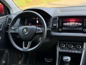 Sarkans Skoda Karoq 2018 Prienai, ar dzinēja tilpumu 1.60 L un nobraukumu 245 tūkst. km par 13950 €, foto 37 vietnē AUTOMOTO.COM.LV