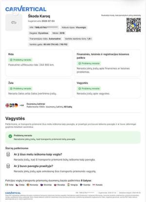 Sarkans Skoda Karoq 2018 Prienai, ar dzinēja tilpumu 1.60 L un nobraukumu 245 tūkst. km par 13950 €, foto 53 vietnē AUTOMOTO.COM.LV