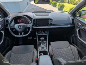 Red Skoda Karoq 2019 in Vilnius, with an engine capacity of 1.50 L and mileage of 86 thousand km for 19700 €, photo 6 on AUTOMOTO.COM.LV
