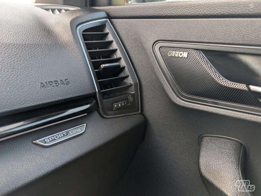 Red Skoda Karoq 2019 in Vilnius, with an engine capacity of 1.50 L and mileage of 86 thousand km for 19700 €, photo 9 on AUTOMOTO.COM.LV