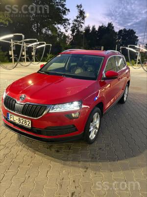 Sarkans Skoda Karoq 2020 Rīga, ar dzinēja tilpumu 1.50 L un nobraukumu 101 tūkst. km par 17800 €, foto 4 vietnē AUTOMOTO.COM.LV