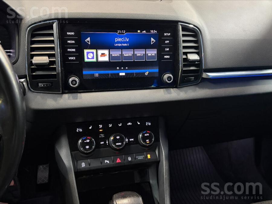 Sarkans Skoda Karoq 2020 Rīga, ar dzinēja tilpumu 1.50 L un nobraukumu 101 tūkst. km par 17800 €, foto 9 vietnē AUTOMOTO.COM.LV