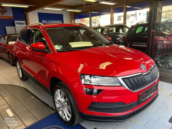 Sarkans Skoda Karoq 2021 Kauņa, ar dzinēja tilpumu 1.50 L un nobraukumu 49 tūkst. km par 26830 €, foto 4 vietnē AUTOMOTO.COM.LV