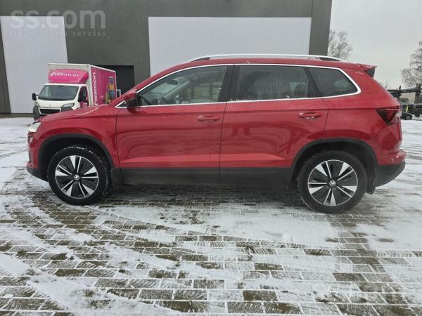 Sarkans Skoda Karoq 2022 Rīga, ar dzinēja tilpumu 2.00 L un nobraukumu 60 tūkst. km par 26500 €, foto 2 vietnē AUTOMOTO.COM.LV
