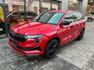Sarkans Skoda Karoq 2022 Kauņa, ar dzinēja tilpumu 2.00 L un nobraukumu 60 tūkst. km par 32649 €, foto 3 vietnē AUTOMOTO.COM.LV