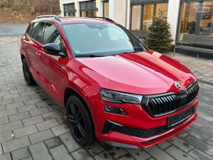 Sarkans Skoda Karoq 2022 Kauņa, ar dzinēja tilpumu 2.00 L un nobraukumu 60 tūkst. km par 32649 €, foto 4 vietnē AUTOMOTO.COM.LV