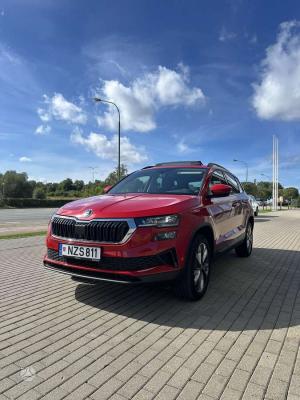Sarkans Skoda Karoq 2022 Klaipėda, ar dzinēja tilpumu 1.97 L un nobraukumu 95 tūkst. km par 24980 €, foto 5 vietnē AUTOMOTO.COM.LV