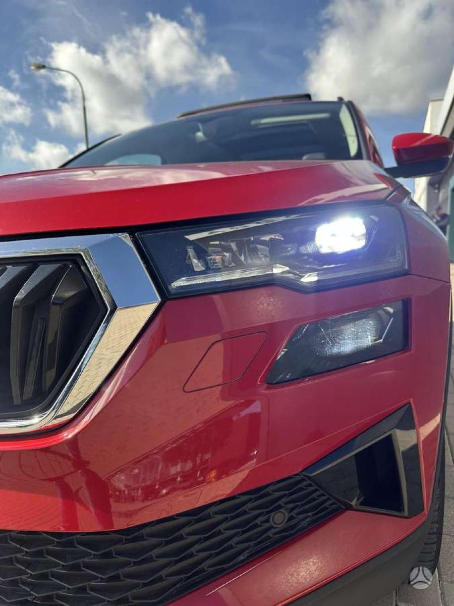 Sarkans Skoda Karoq 2022 Klaipėda, ar dzinēja tilpumu 1.97 L un nobraukumu 95 tūkst. km par 24980 €, foto 9 vietnē AUTOMOTO.COM.LV