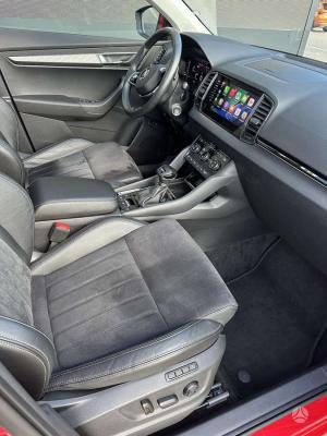 Sarkans Skoda Karoq 2022 Klaipėda, ar dzinēja tilpumu 1.97 L un nobraukumu 95 tūkst. km par 24980 €, foto 11 vietnē AUTOMOTO.COM.LV
