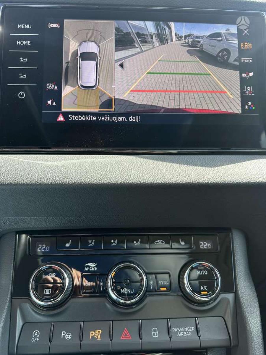 Sarkans Skoda Karoq 2022 Klaipėda, ar dzinēja tilpumu 1.97 L un nobraukumu 95 tūkst. km par 24980 €, foto 23 vietnē AUTOMOTO.COM.LV