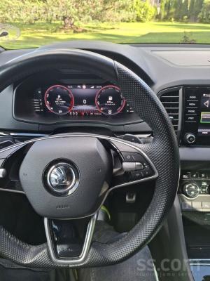 Sarkans Skoda Karoq 2024 Rīga, ar dzinēja tilpumu 1.50 L un nobraukumu 54 tūkst. km par 25500 €, foto 5 vietnē AUTOMOTO.COM.LV