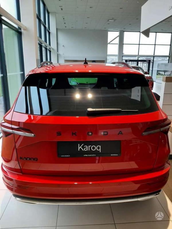 Красный Шкода Karoq 2026 в Паневежис, объемом двигателя 1.50 л и пробегом 5 тыс. км за 33930 €, фото 4 на AUTOMOTO.COM.LV