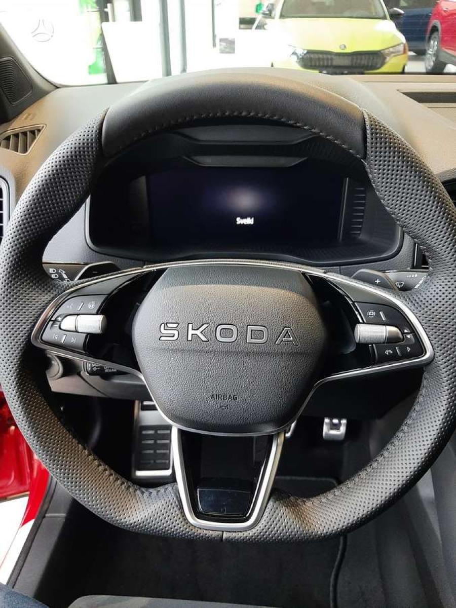 Красный Шкода Karoq 2026 в Паневежис, объемом двигателя 1.50 л и пробегом 5 тыс. км за 33930 €, фото 11 на AUTOMOTO.COM.LV