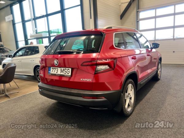 Sarkans Skoda Karoq 2018 Rakvere, ar dzinēja tilpumu 1.50 L un nobraukumu 149 tūkst. km par 17800 €, foto 4 vietnē AUTOMOTO.COM.LV