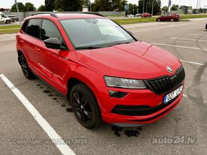 Sarkans Skoda Karoq 2019 Tallina, ar dzinēja tilpumu 1.50 L un nobraukumu 55 tūkst. km par 17300 €, foto 3 vietnē AUTOMOTO.COM.LV