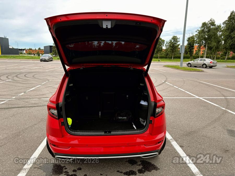 Sarkans Skoda Karoq 2019 Tallina, ar dzinēja tilpumu 1.50 L un nobraukumu 55 tūkst. km par 17300 €, foto 7 vietnē AUTOMOTO.COM.LV