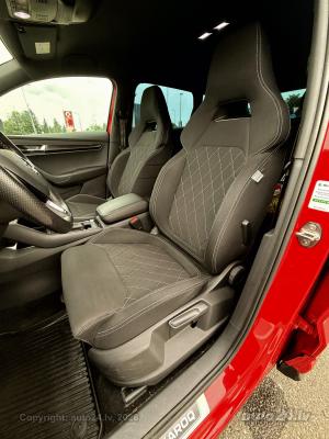 Sarkans Skoda Karoq 2019 Tallina, ar dzinēja tilpumu 1.50 L un nobraukumu 55 tūkst. km par 17300 €, foto 11 vietnē AUTOMOTO.COM.LV