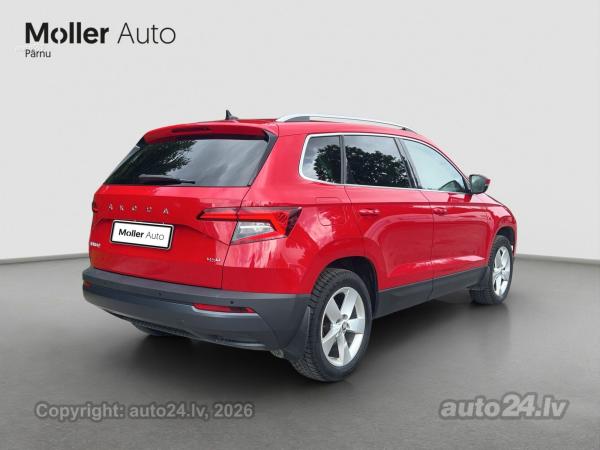 Red Skoda Karoq 2021 in Parnu, with an engine capacity of 2.00 L and mileage of 146 thousand km for 20950 €, photo 2 on AUTOMOTO.COM.LV