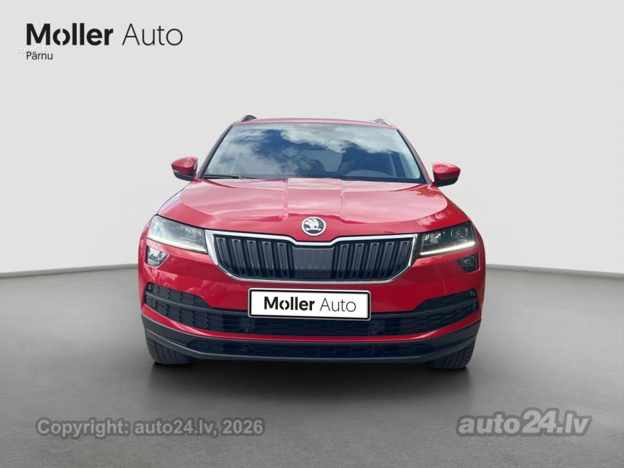 Sarkans Skoda Karoq 2021 Pērnava, ar dzinēja tilpumu 2.00 L un nobraukumu 146 tūkst. km par 20950 €, foto 4 vietnē AUTOMOTO.COM.LV