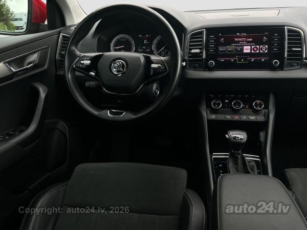 Red Skoda Karoq 2021 in Parnu, with an engine capacity of 2.00 L and mileage of 146 thousand km for 20950 €, photo 6 on AUTOMOTO.COM.LV