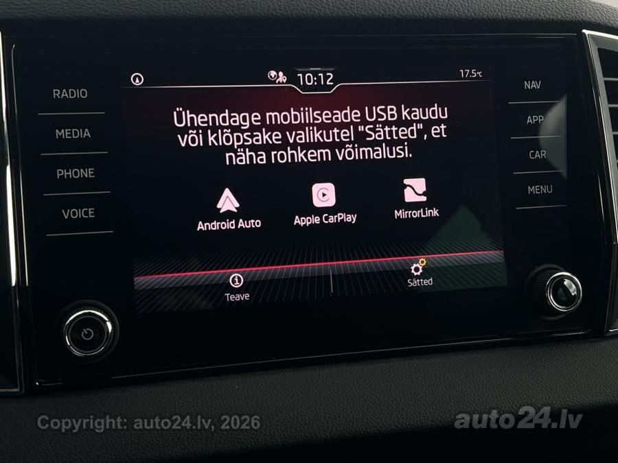 Sarkans Skoda Karoq 2021 Pērnava, ar dzinēja tilpumu 2.00 L un nobraukumu 146 tūkst. km par 20950 €, foto 12 vietnē AUTOMOTO.COM.LV