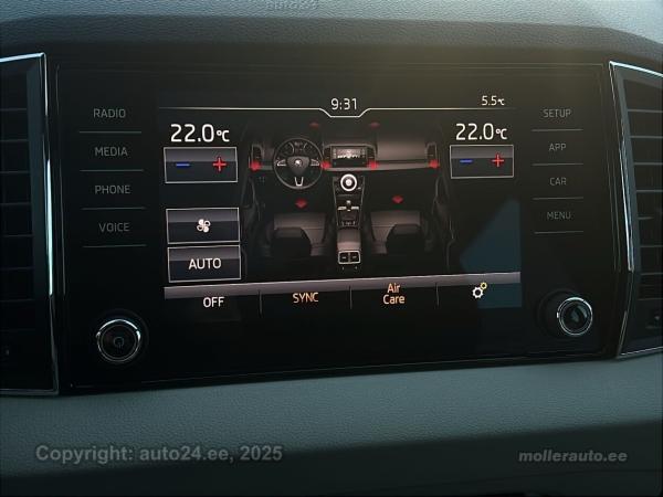 Skoda Karoq 2018 in Parnu, with an engine capacity of 1.50 L and mileage of 131 thousand km for 18850 €, photo 11 on AUTOMOTO.COM.LV