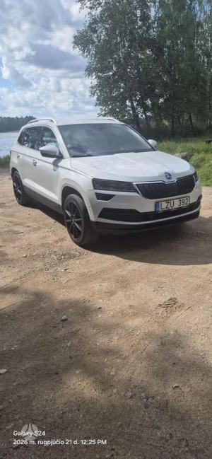 White Skoda Karoq 2017 in Kaisiadorys, with an engine capacity of 1.97 L and mileage of 289 thousand km for 14500 €, photo 7 on AUTOMOTO.COM.LV