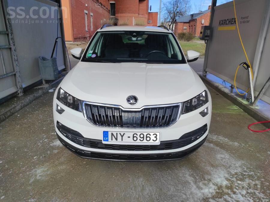Balts Skoda Karoq 2018 Daugavpils, ar dzinēja tilpumu 1.50 L un nobraukumu 257 tūkst. km par 13500 €, foto 1 vietnē AUTOMOTO.COM.LV