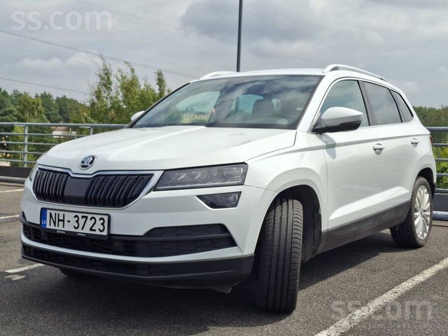 Balts Skoda Karoq 2018 Rīga, ar dzinēja tilpumu 1.60 L un nobraukumu 174 tūkst. km par 17427 €, foto 3 vietnē AUTOMOTO.COM.LV