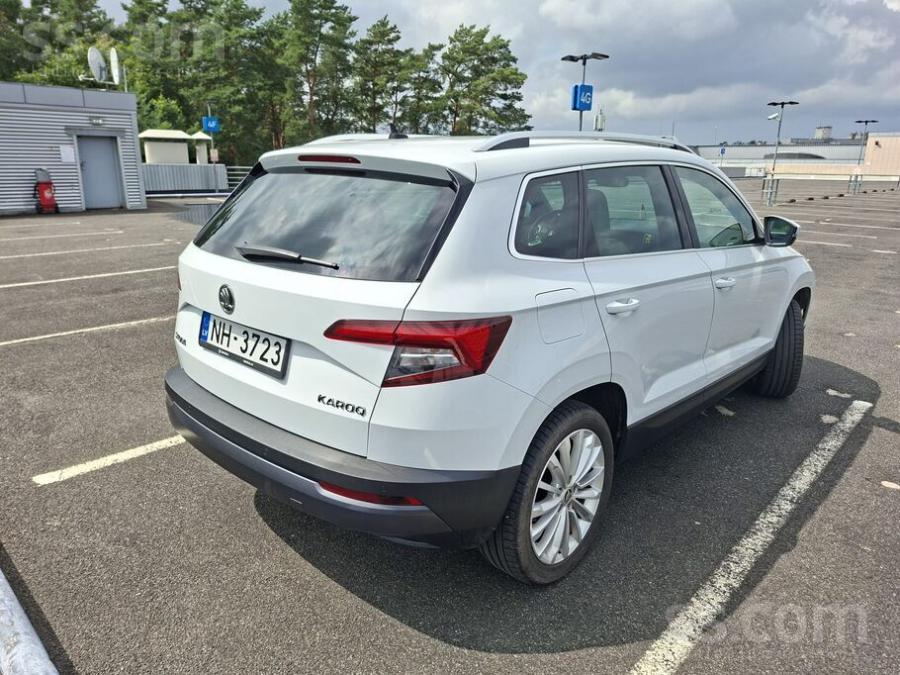 Balts Skoda Karoq 2018 Rīga, ar dzinēja tilpumu 1.60 L un nobraukumu 174 tūkst. km par 17427 €, foto 5 vietnē AUTOMOTO.COM.LV