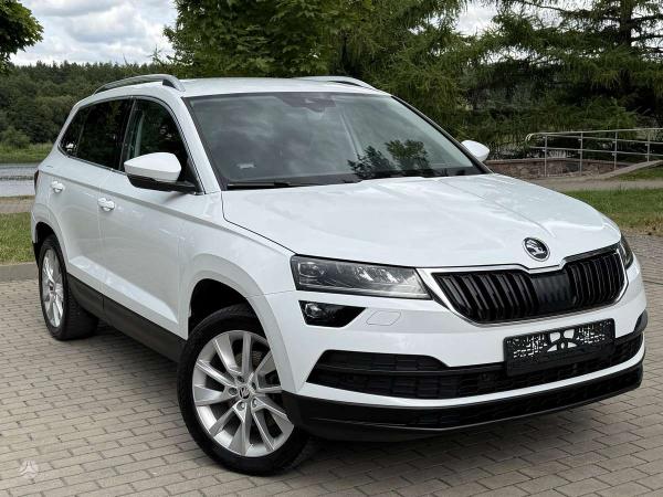 Balts Skoda Karoq 2018 Prienai, ar dzinēja tilpumu 1.97 L un nobraukumu 152 tūkst. km par 15950 €, foto 3 vietnē AUTOMOTO.COM.LV