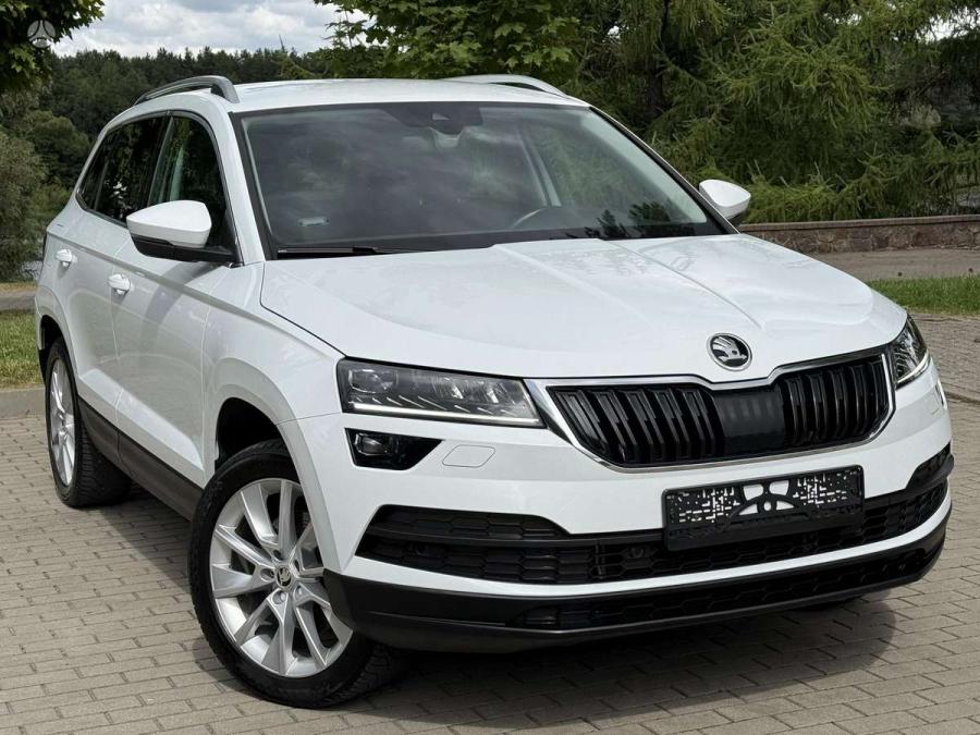 Белый Шкода Karoq 2018 в Пренай, объемом двигателя 1.97 л и пробегом 152 тыс. км за 15950 €, фото 11 на AUTOMOTO.COM.LV