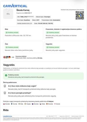 Белый Шкода Karoq 2018 в Пренай, объемом двигателя 1.97 л и пробегом 152 тыс. км за 15950 €, фото 58 на AUTOMOTO.COM.LV