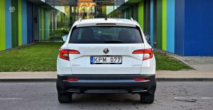 White Skoda Karoq 2018 in Vilnius, with an engine capacity of 1.50 L and mileage of 158 thousand km for 16800 €, photo 8 on AUTOMOTO.COM.LV
