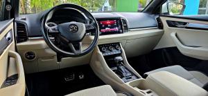 White Skoda Karoq 2018 in Vilnius, with an engine capacity of 1.50 L and mileage of 158 thousand km for 16800 €, photo 17 on AUTOMOTO.COM.LV