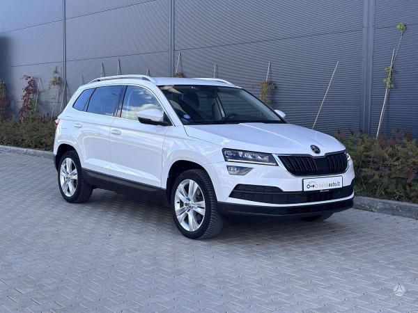 Balts Skoda Karoq 2018 Viļņa, ar dzinēja tilpumu 1.00 L un nobraukumu 190 tūkst. km par 12900 €, foto 4 vietnē AUTOMOTO.COM.LV