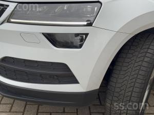 White Skoda Karoq 2019 in Valmiera, with an engine capacity of 1.60 L and mileage of 145 thousand km for 17300 €, photo 24 on AUTOMOTO.COM.LV