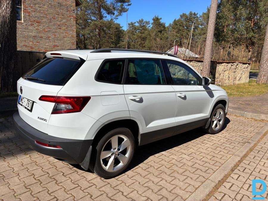 Balts Skoda Karoq 2019 Rīga, ar dzinēja tilpumu 1.60 L un nobraukumu 183 tūkst. km par 14500 €, foto 6 vietnē AUTOMOTO.COM.LV